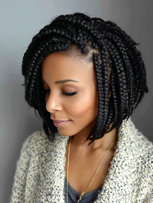 Short Braided Hairstyles: Chic, Protective & Easy To Wear - LaylaShine
