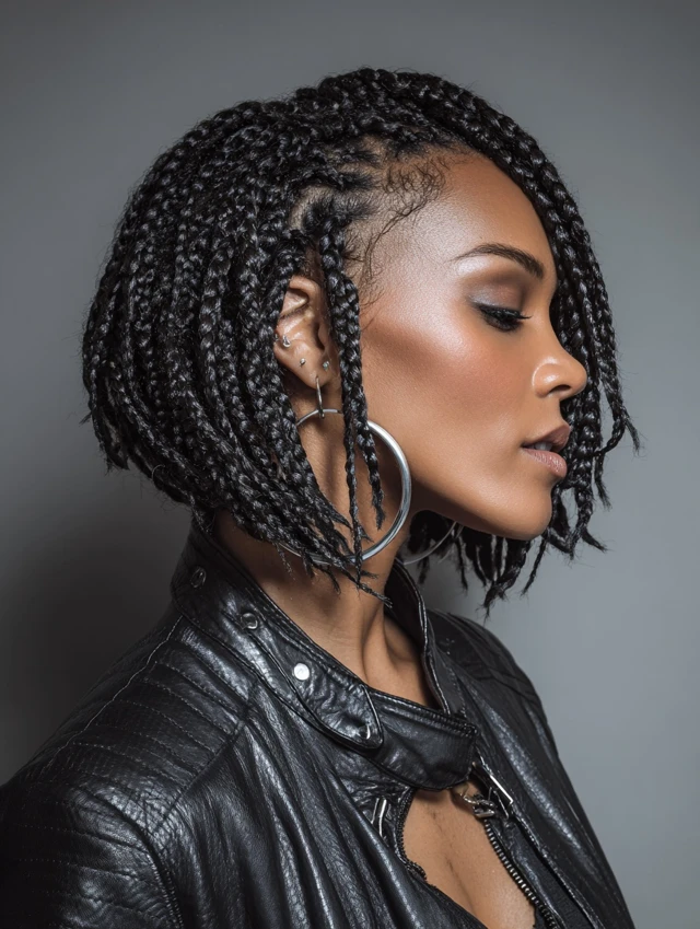 Short Braided Hairstyles: Chic, Protective & Easy To Wear - LaylaShine